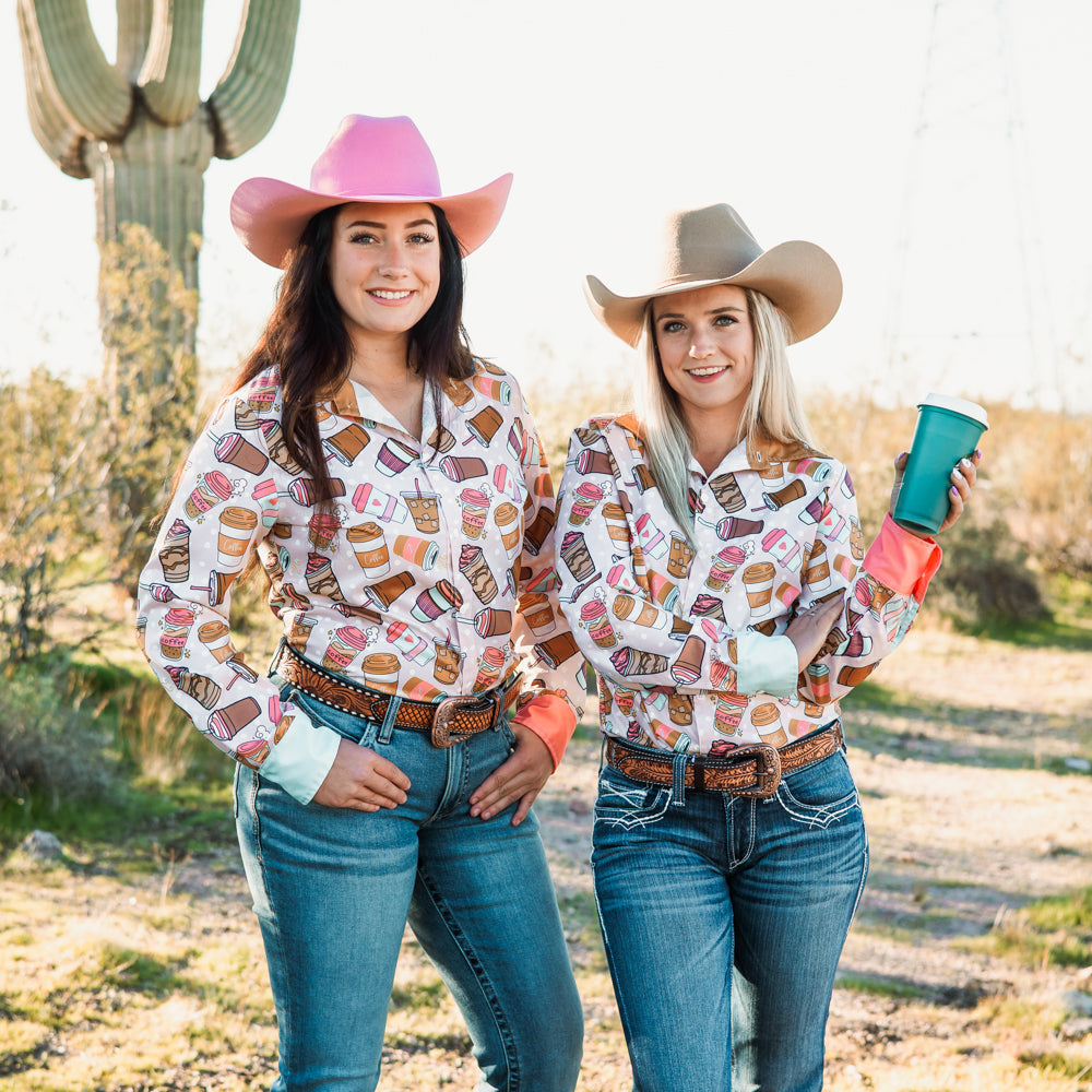 Iced Coffee Addict Button Down – TGC Brands