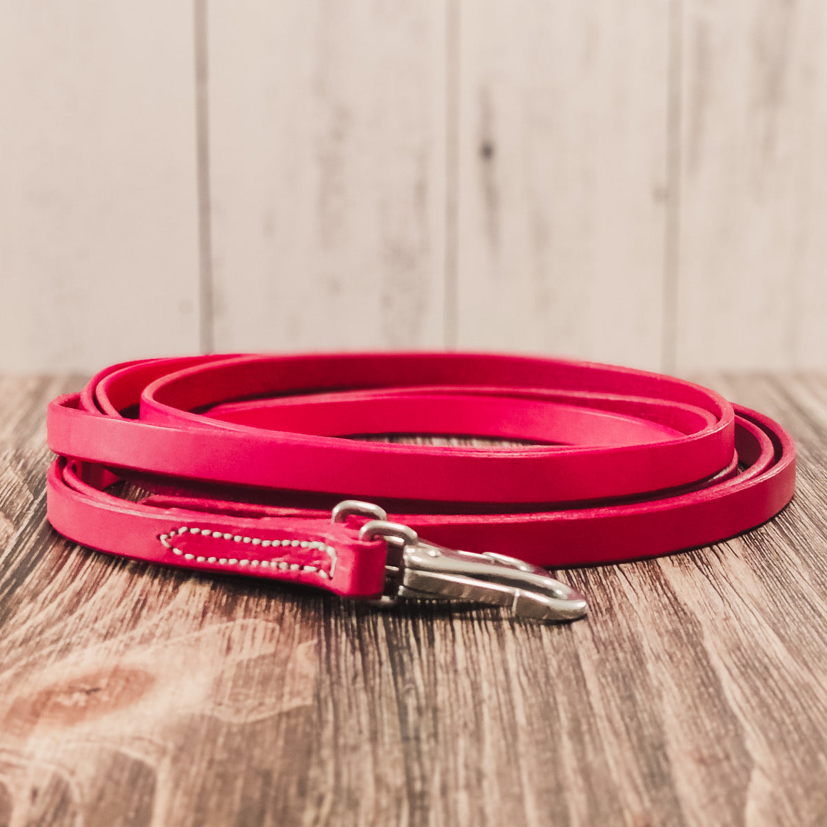 Pink Leather Split Reins – TGC Brands