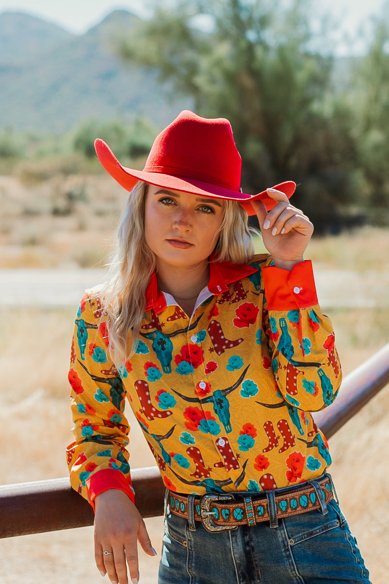 Rodeo Royalty 4x Felt in Scarlet – TGC Brands