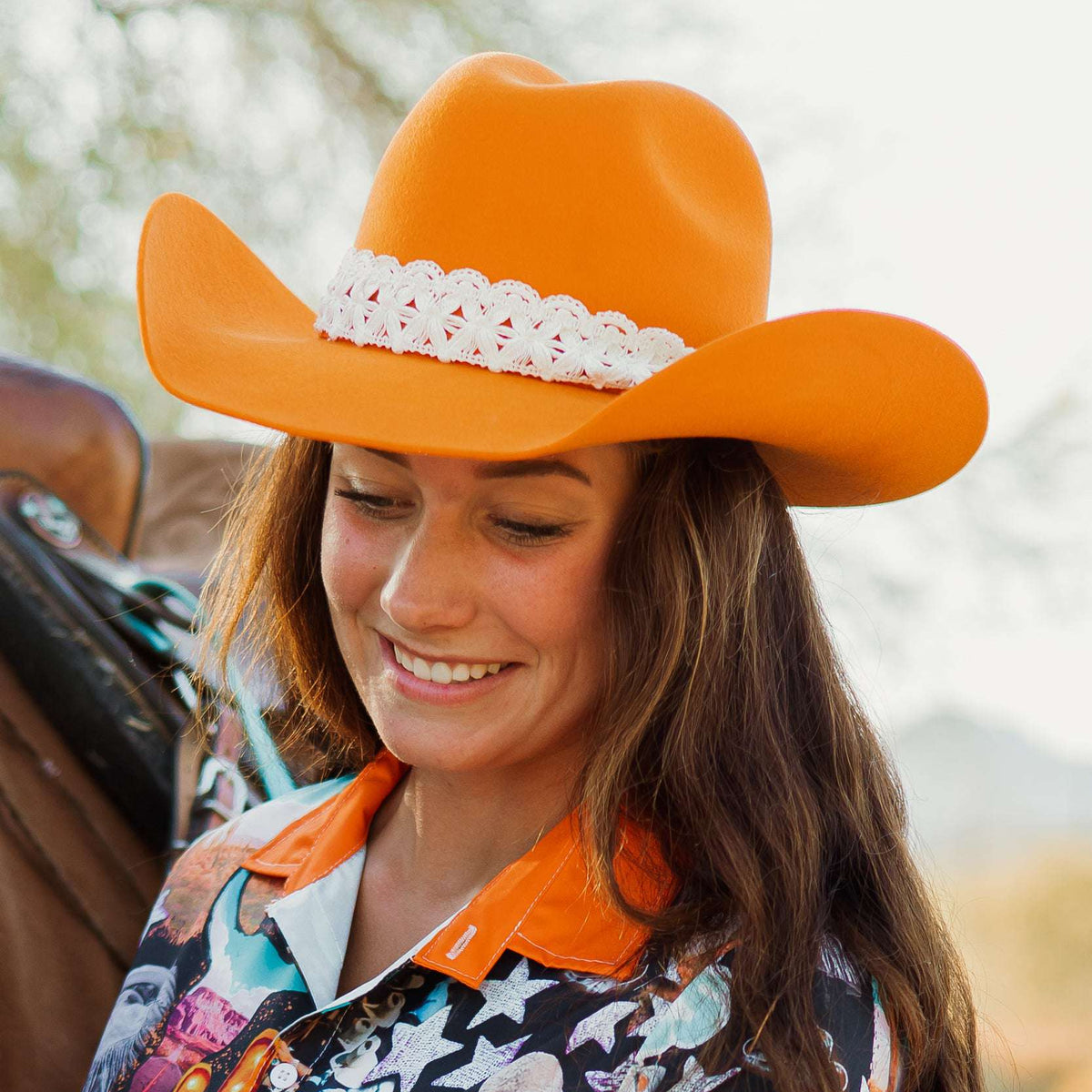 Rodeo Royalty 4x Felt in Orange – TGC Brands