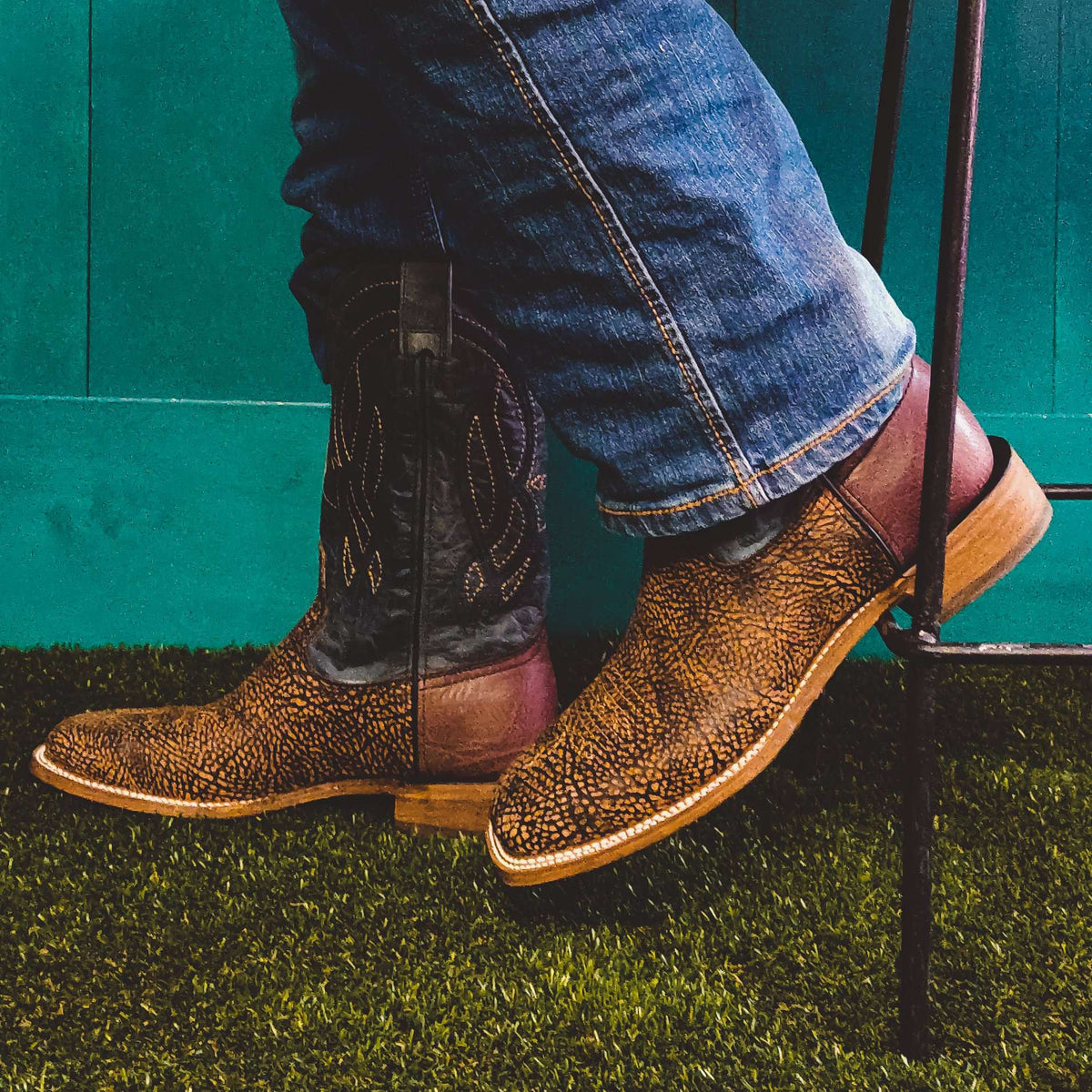 Cattle Rustler Bull Shoulder Boots by Corral from The Gritty Cowboy ...