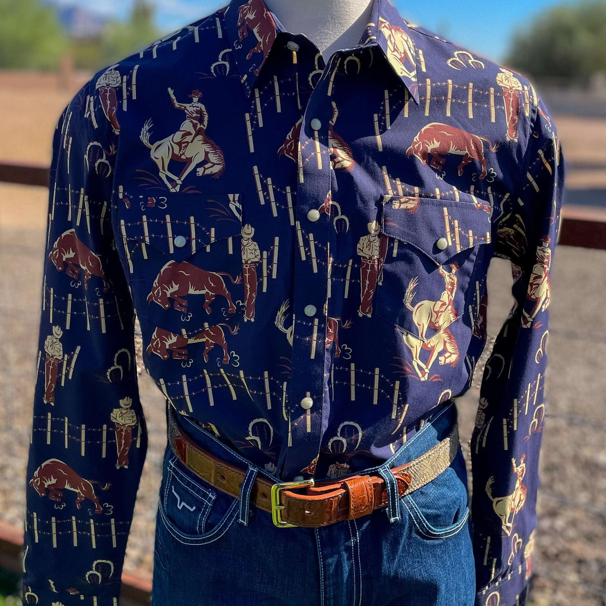 Not My First Rodeo Button Down – TGC Brands