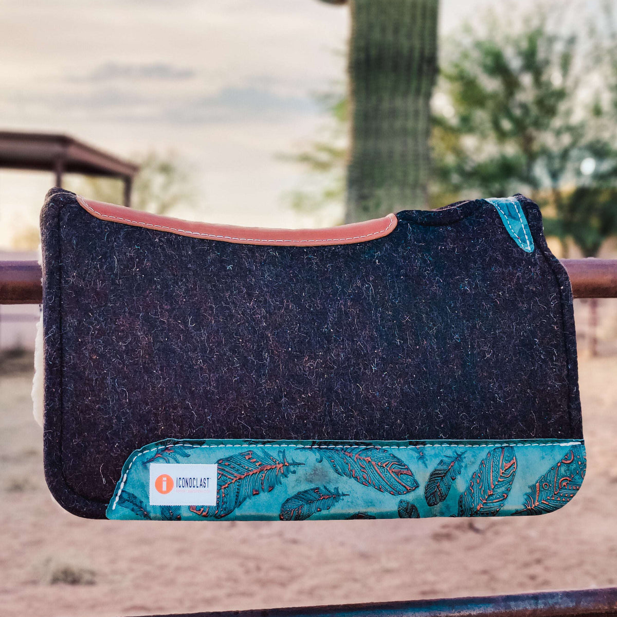 Turquoise Feather Iconoclast Saddle Pad – TGC Brands